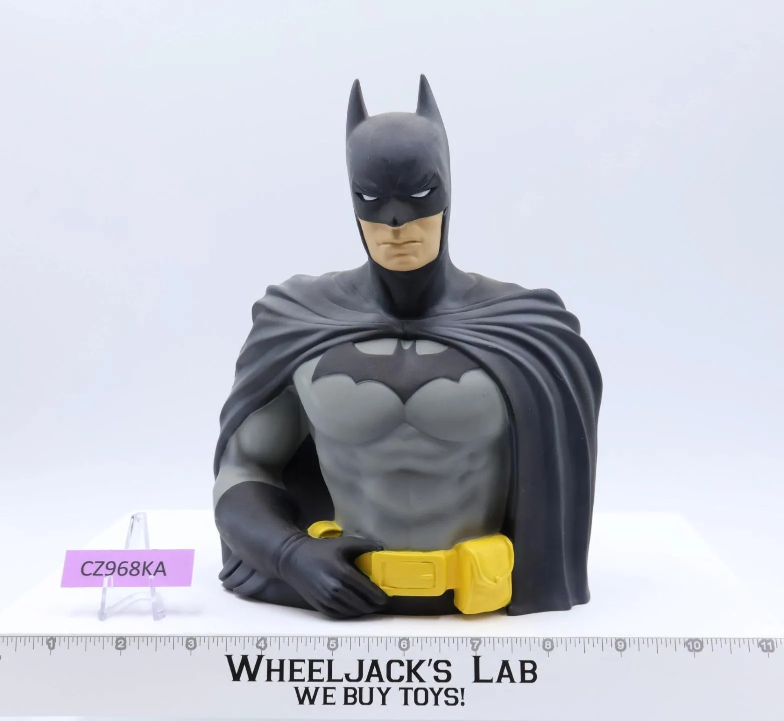 Batman Bust Coin Bank DC Comics 8" - Wheeljack's Lab