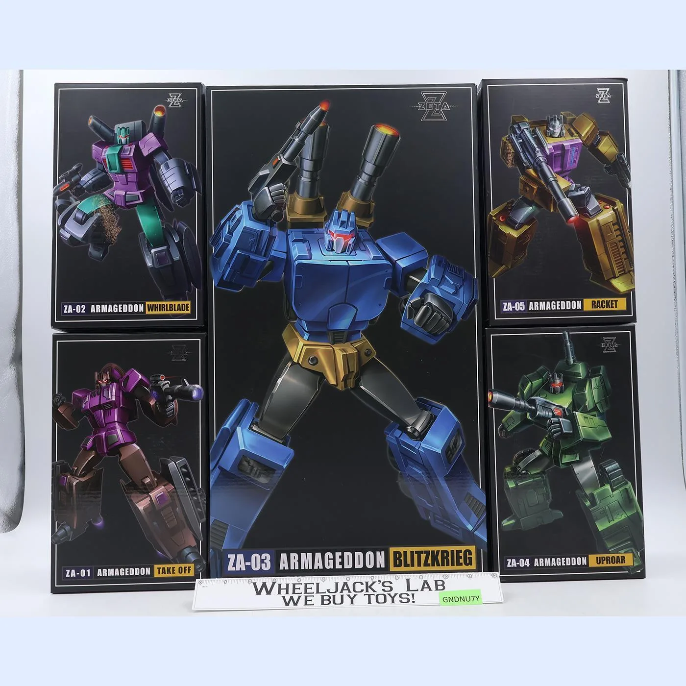 ZA07 Bruticon Bruticus Set of 5 MP Scale Zeta Toys 2020 Action Figures ...