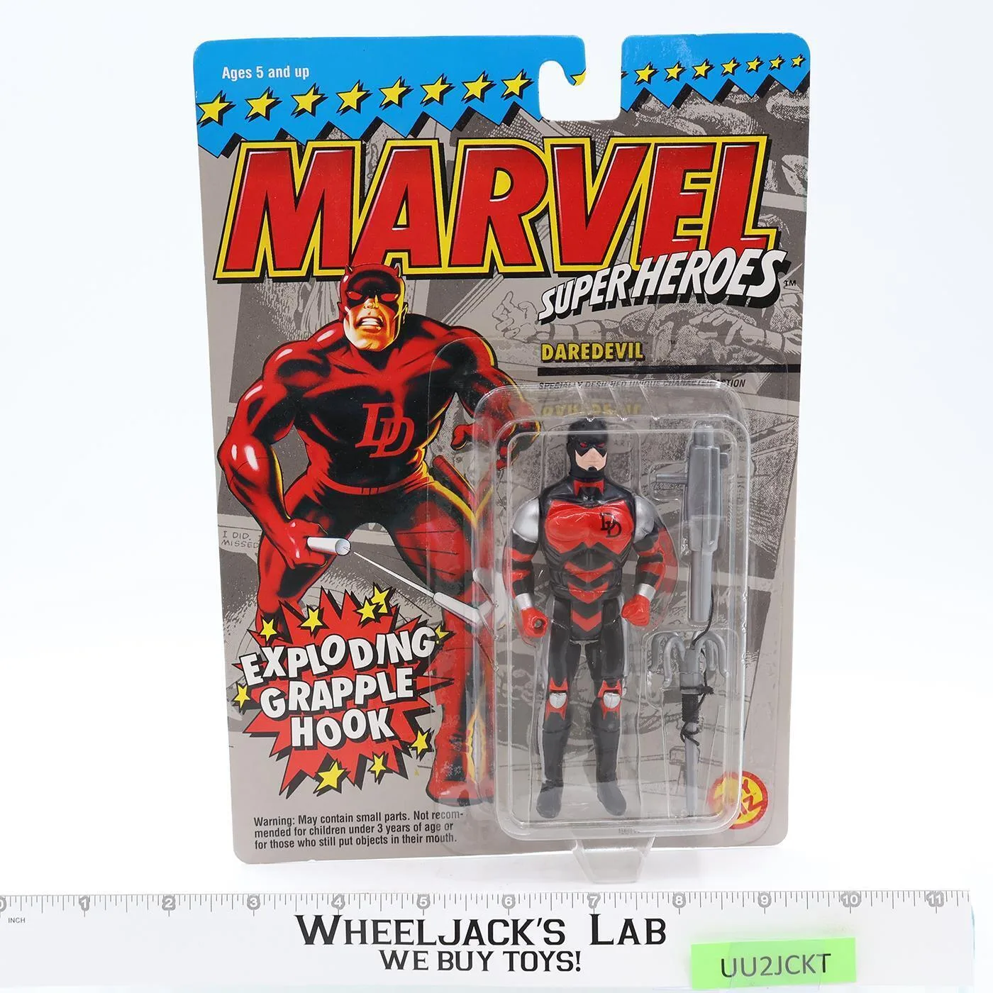 Daredevil Exploding Grapple Hook Marvel Comics Super Heroes 1994 Toybiz ...