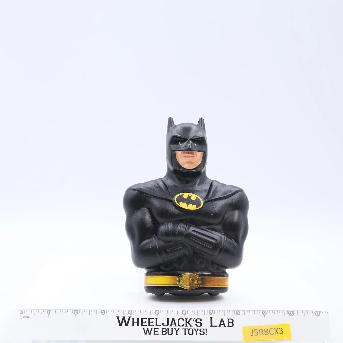 Batman Coin Bank DC Comics 1989 Movie Promo Cereal Box Bank - Wheeljack ...