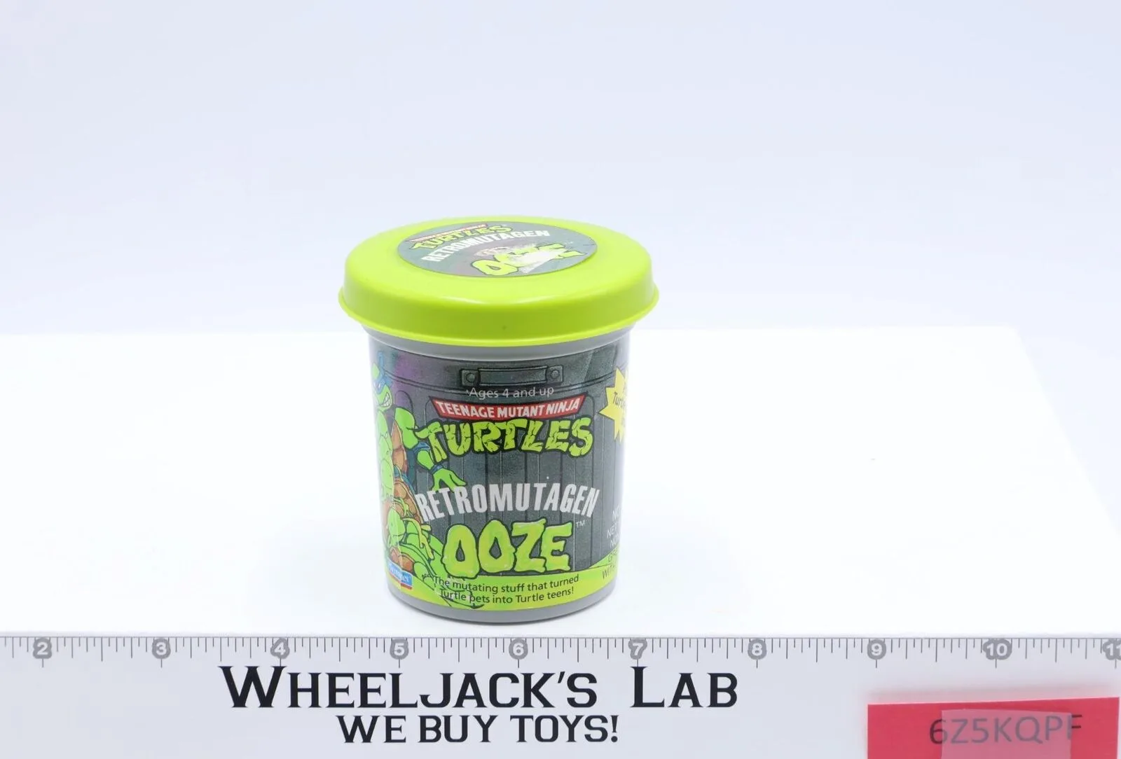 Retromutagen Ooze EMPTY Container Teenage Mutant Ninja Turtles 1989 ...