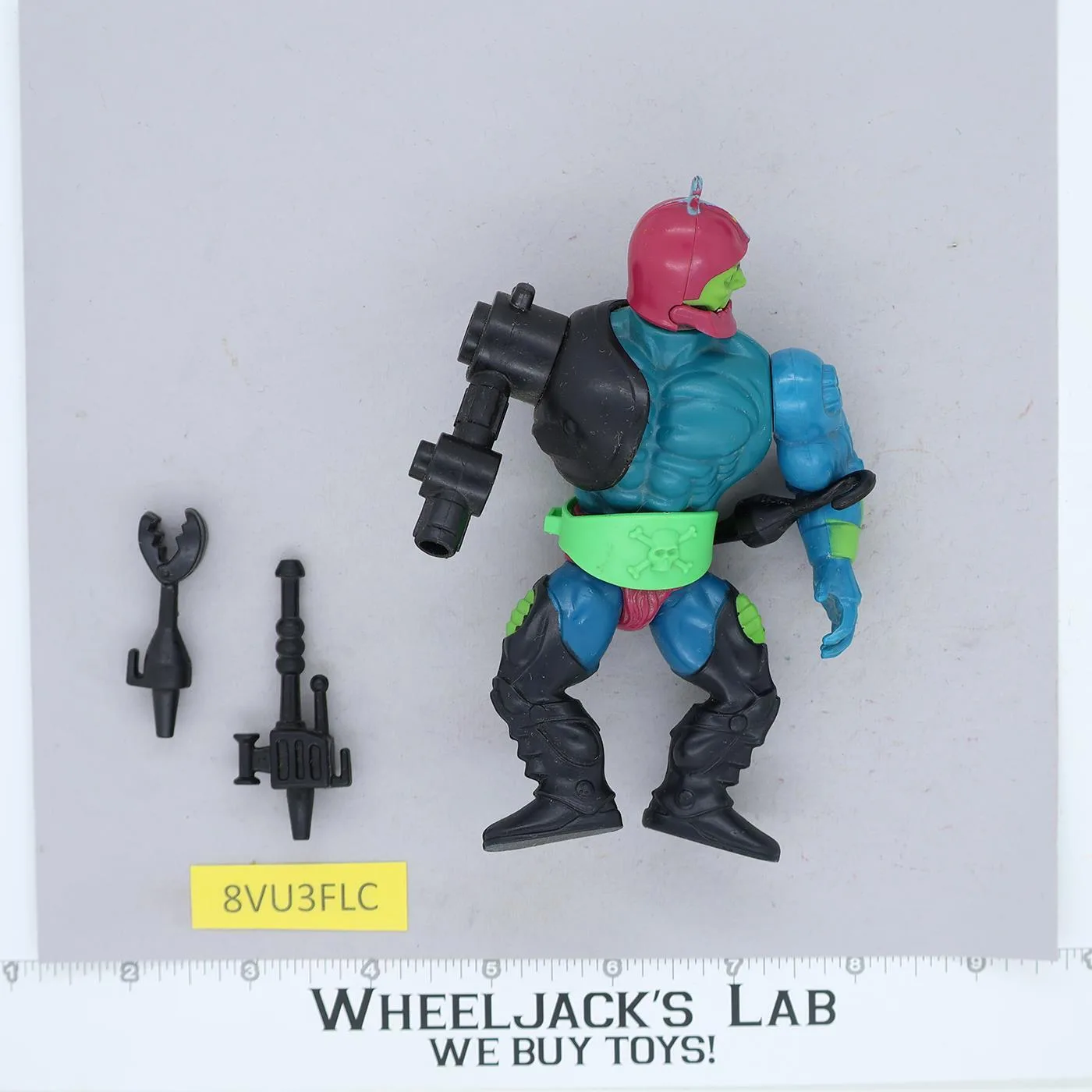 Trap Jaw 100% Complete Masters of the Universe He-Man MOTU 1981 Mattel Vintage - Wheeljack's Lab