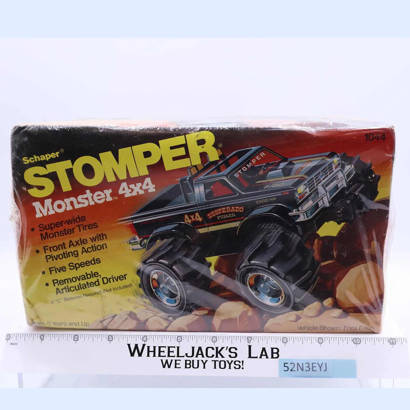 Ford F-100 Crusher Stomper Monster 4x4 1984 Schaper Vintage NEW SEALED ...