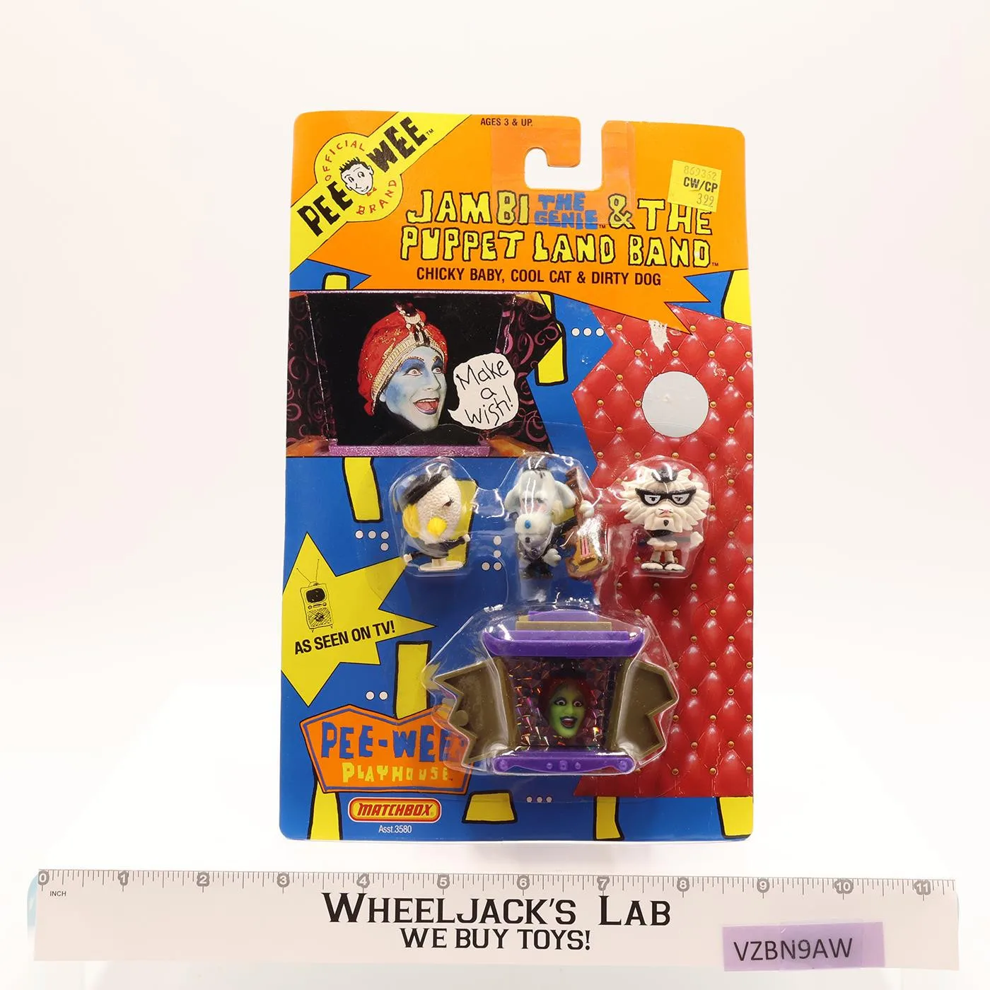 Jambi the Genie & the Puppet Land Band Pee-Wee's Playhouse 1988 ...