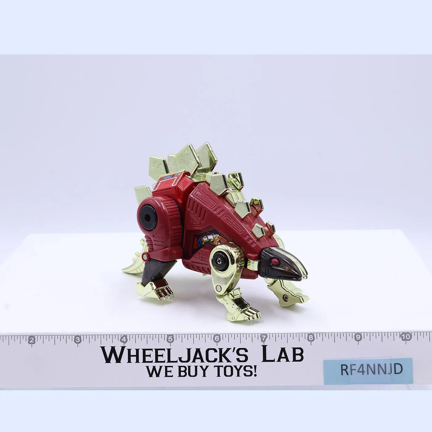 Snarl Dinobots RED 1992 G2 Transformers Hasbro Vintage Action Figure ...