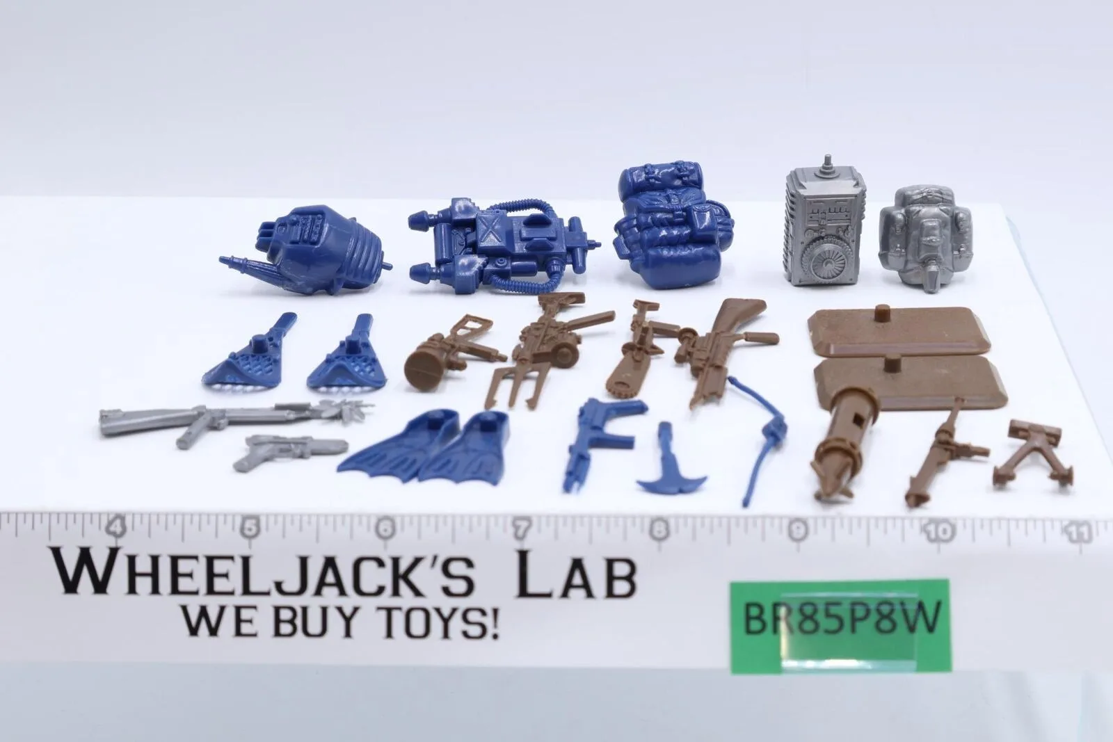 Battle Gear Accessory Set 6 Lot 3 1988 Weapons GI Joe Vintage Action ...