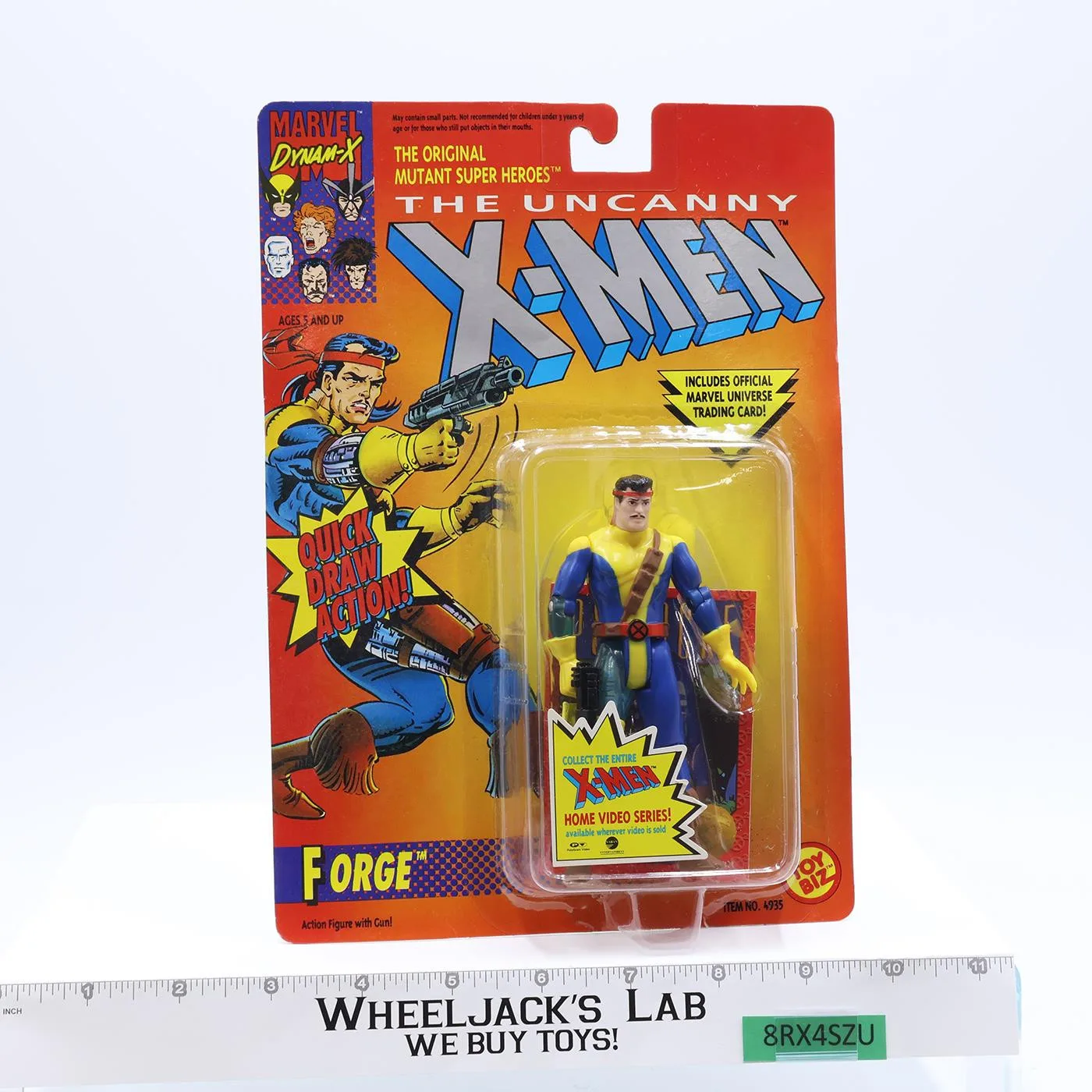 Forge Uncanny X-Men Marvel Dynam-X 1992 Toybiz Vintage Action Figure ...