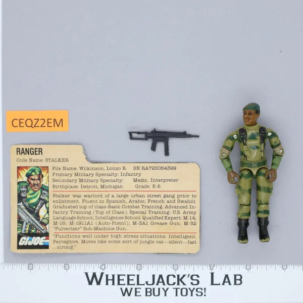 Stalker V1.5 Swivel Arm 100% Complete G.I. Joe 1983 Hasbro Vintage ...