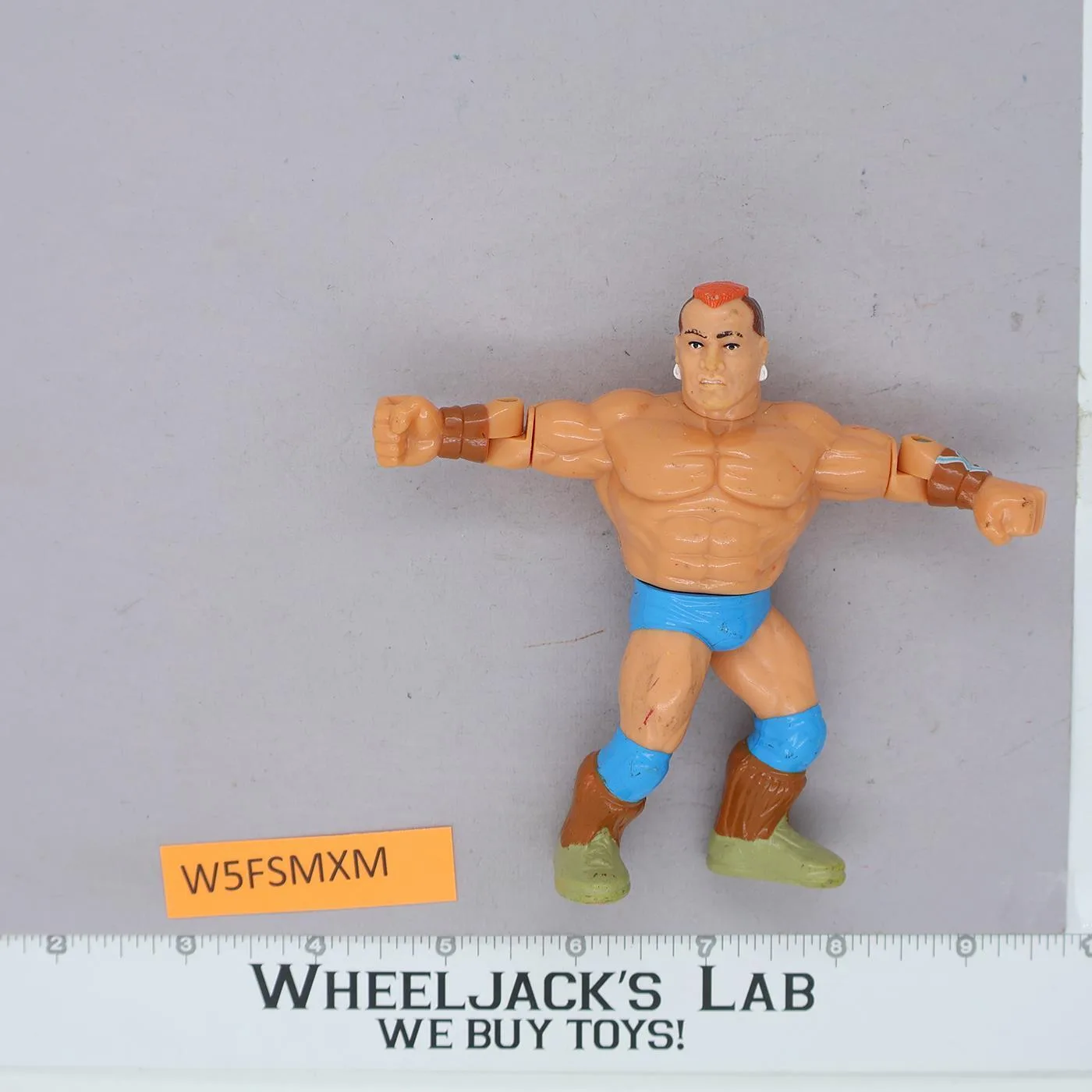 Tatanka 100% Complete WWE WWF Wrestling 1993 Hasbro Vintage Action ...