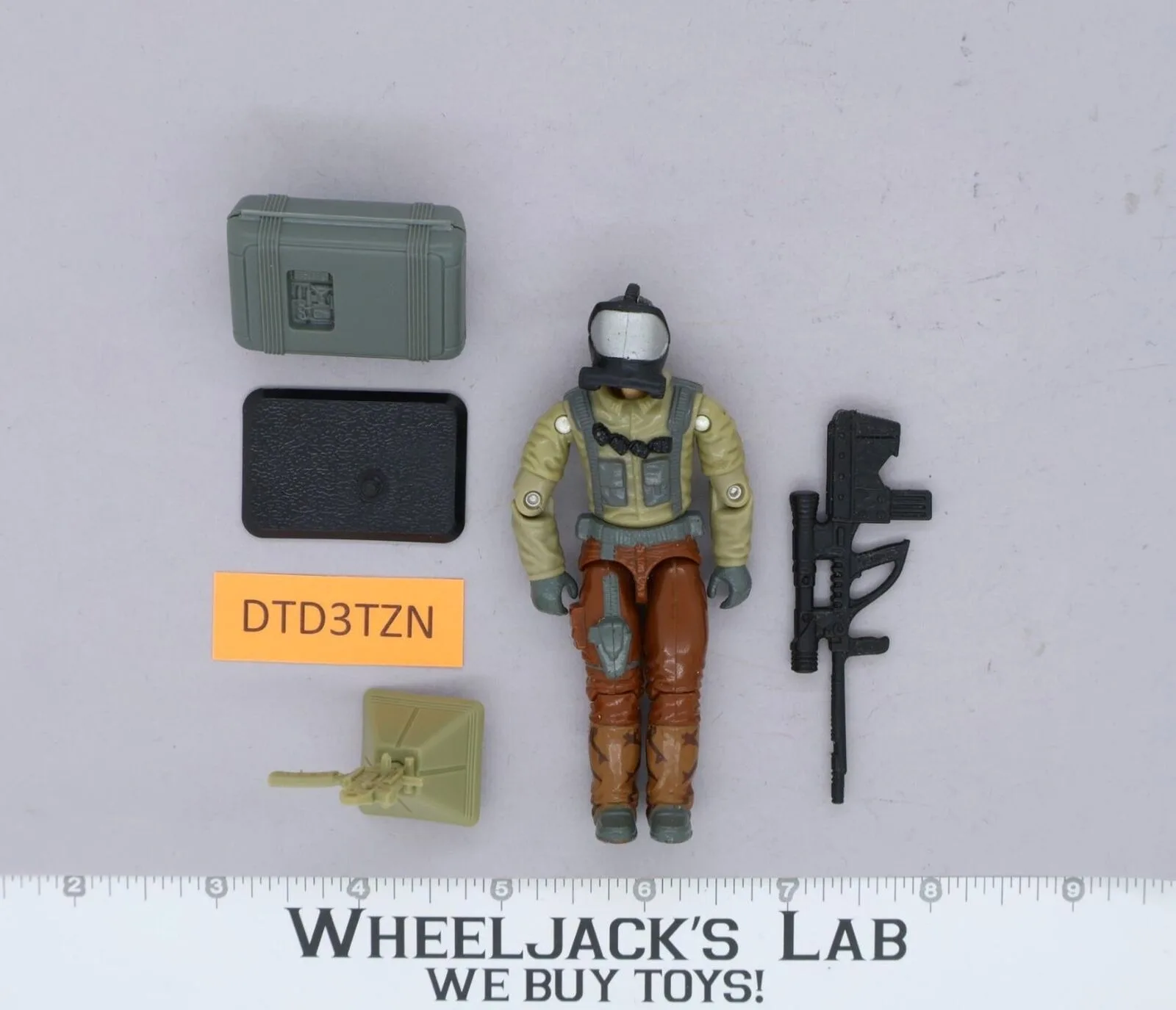 Bullhorn V1 100% Complete G.I. Joe 1990 Hasbro Vintage Action Figure ...