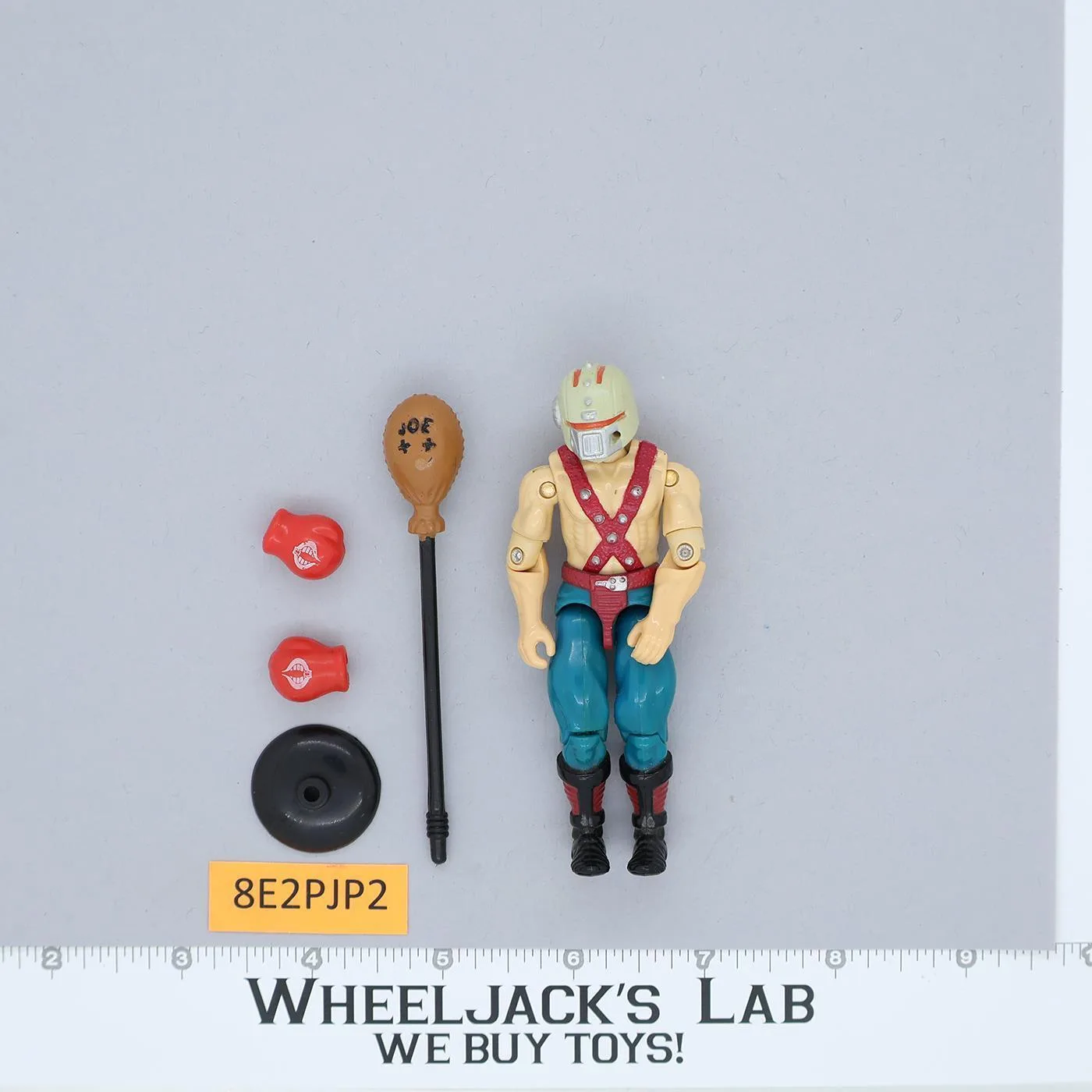 Big Boa V1 G.I. Joe 1987 Hasbro Vintage Action Figure - Wheeljack's Lab