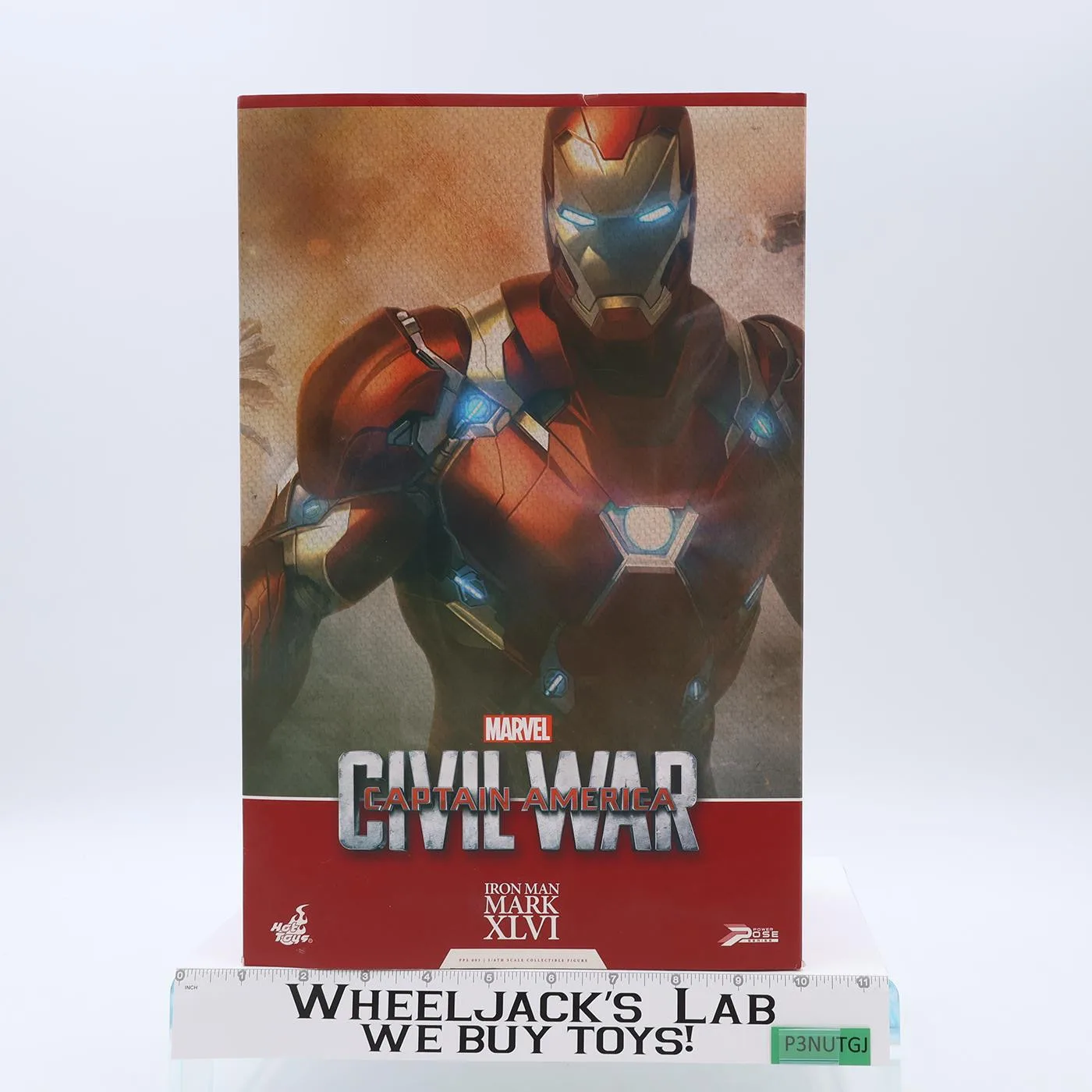 PPS 003 Iron Man Mark XLVI Captain America Civil War 2017 Hot Toys 1/6 ...