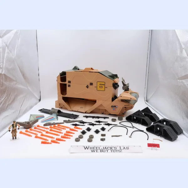 Mobile Command Center W/ Steam-Roller GI Joe 1987 Hasbro Vintage ...