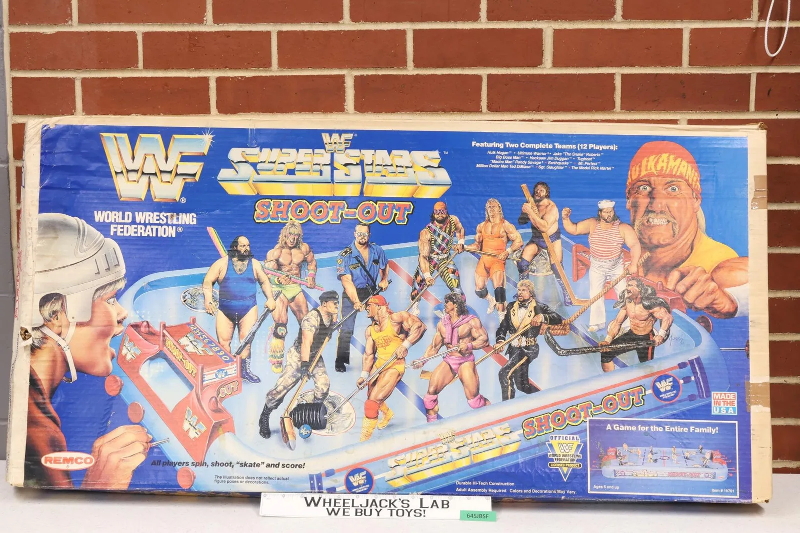 Wrestling Superstars Shoot Out WWF Wrestling 1991 Remco Vintage ...