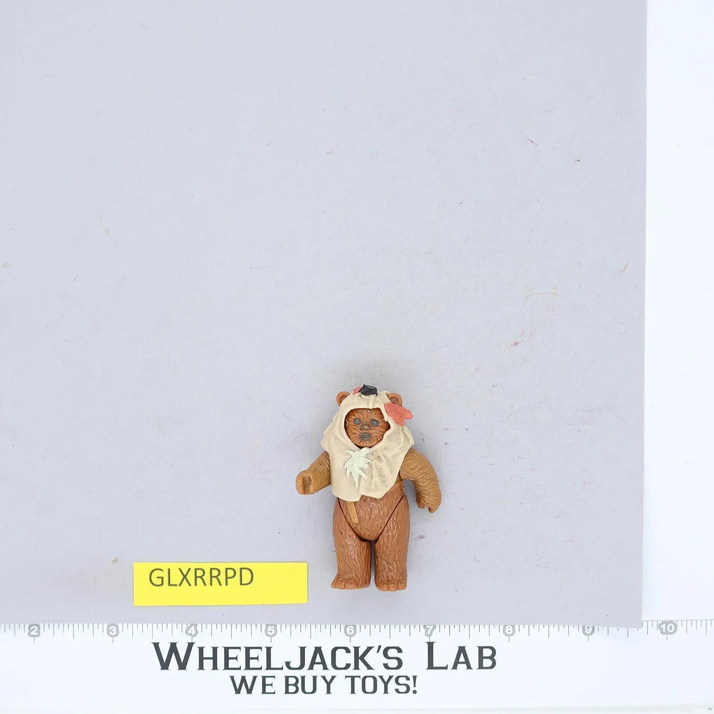 Paploo Ewok Star Wars ROTJ 1985 Vintage Kenner Action Figure NO REPRO - Wheeljack's Lab