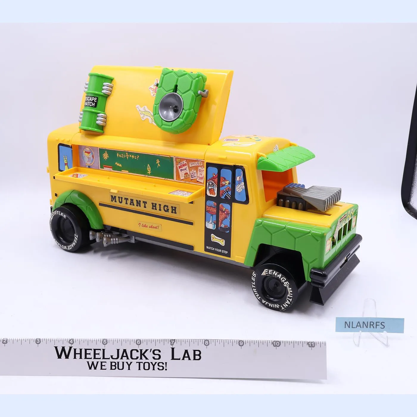 Rock n Roll Muta Bus Teenage Mutant Ninja Turtles TMNT 1992 Playmates ...