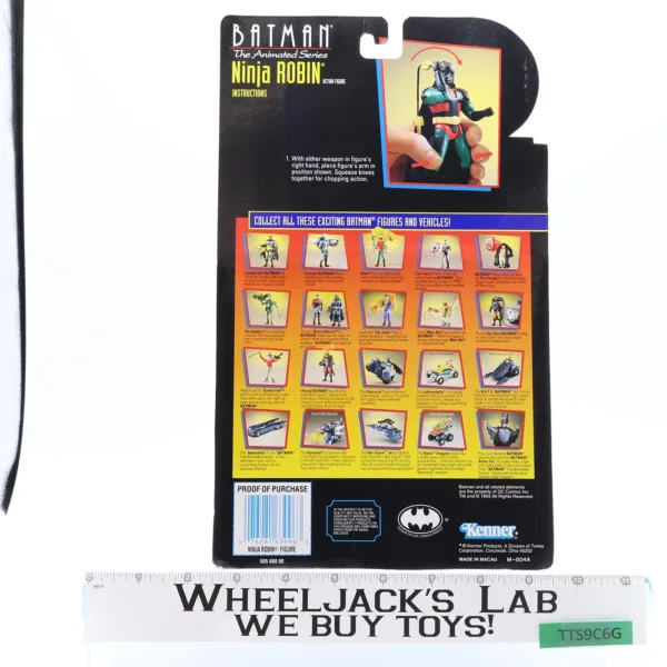 NINJA ROBIN Batman Animated Series 1993 Kenner Vintage Action Figure ...