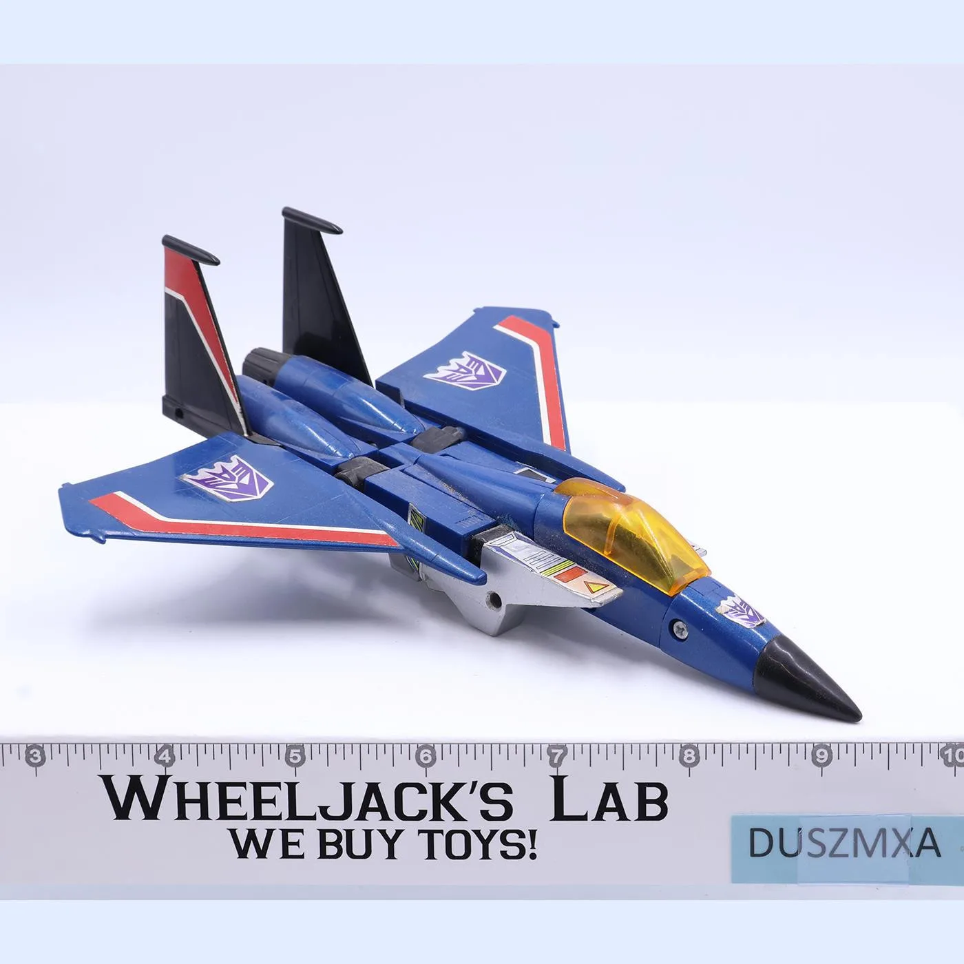 Thundercracker 1985 Vintage Hasbro G1 Transformers F-15 Fighter Action ...