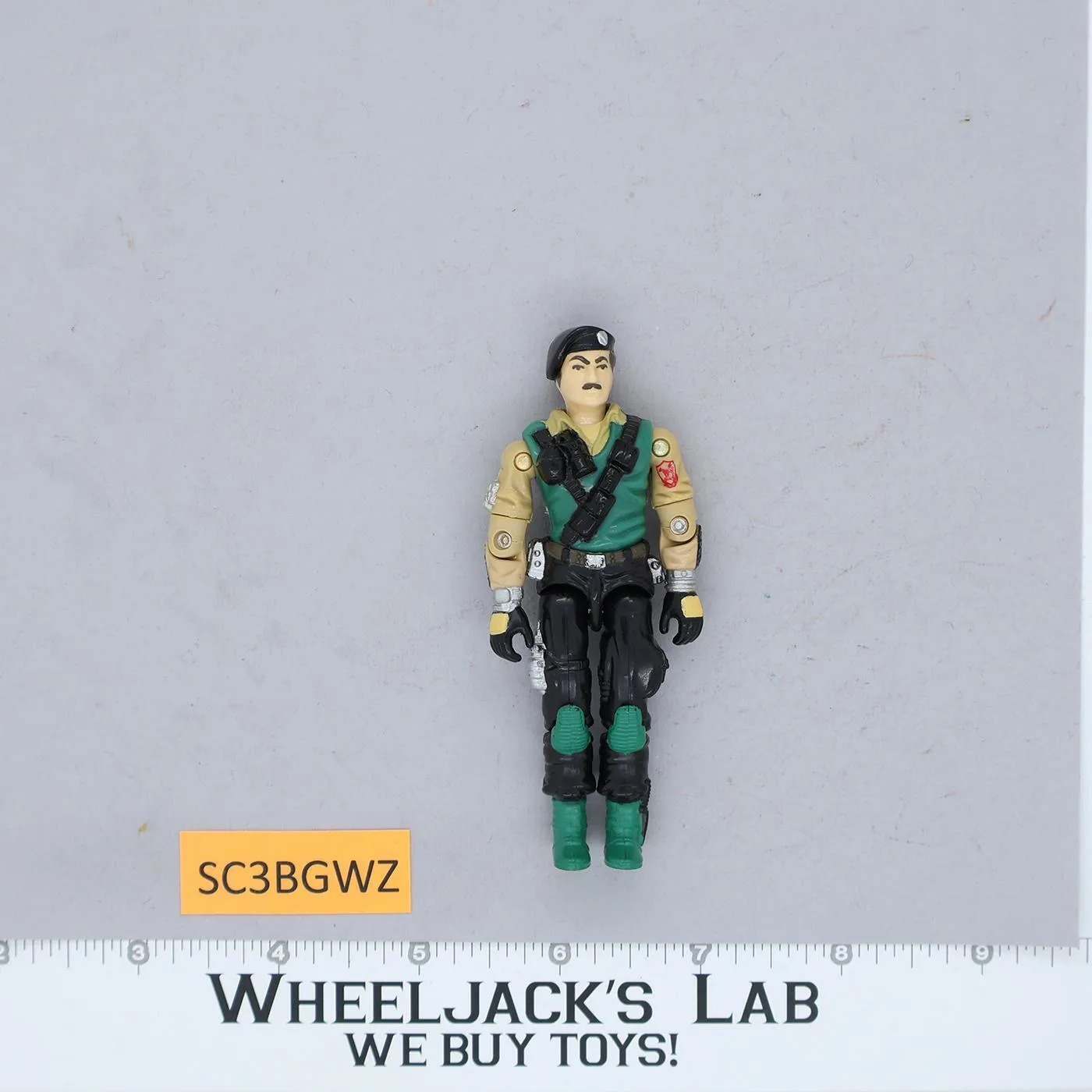 Dial-Tone V1 G.I. Joe 1986 Hasbro Vintage Action Figure - Wheeljack's Lab