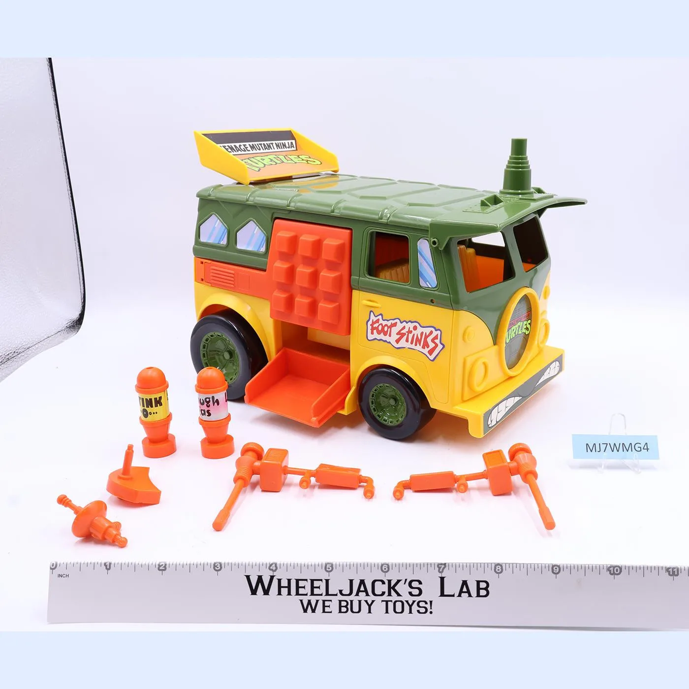 Party Wagon 100% Complete Teenage Mutant Ninja Turtles TMNT 1989 ...