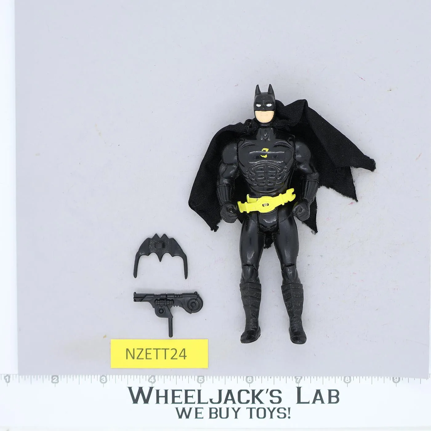 Batman Bat Rope Belt 100% Complete DC Comics 1989 ToyBiz Action Figure WORKS - Wheeljack's Lab