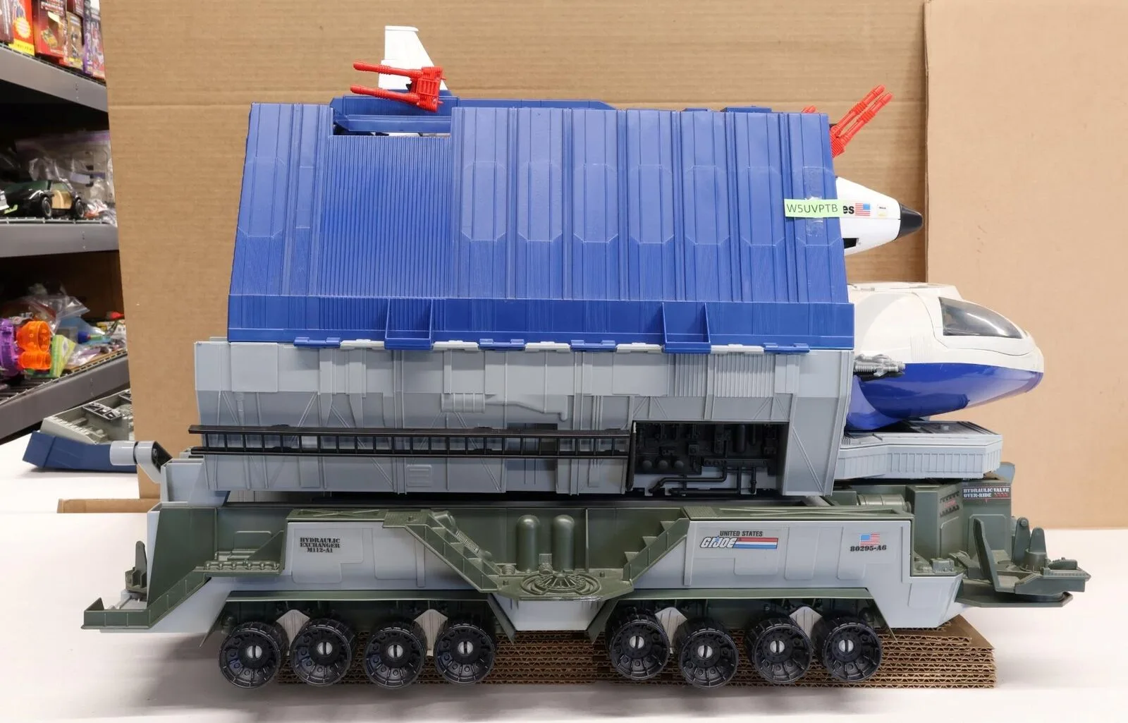 Defiant Space Shuttle Complex Gantry Crawler 100% Complete GI Joe 1987 ...