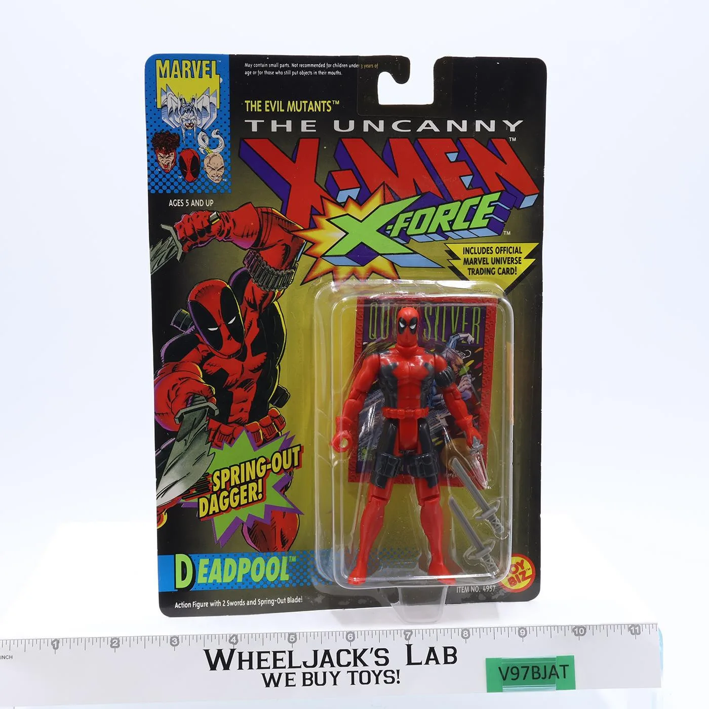 Deadpool The Uncanny X-Men Marvel Toybiz 1993 Vintage Action Figure ...