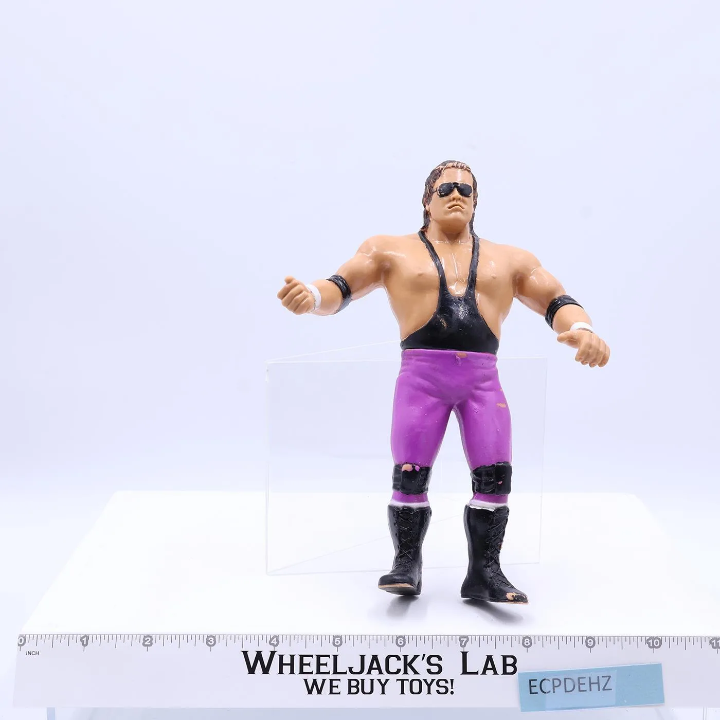 Bret Hart 1987 WWF LJN Titan Sports 8" Vintage Wrestling Action Figure ...