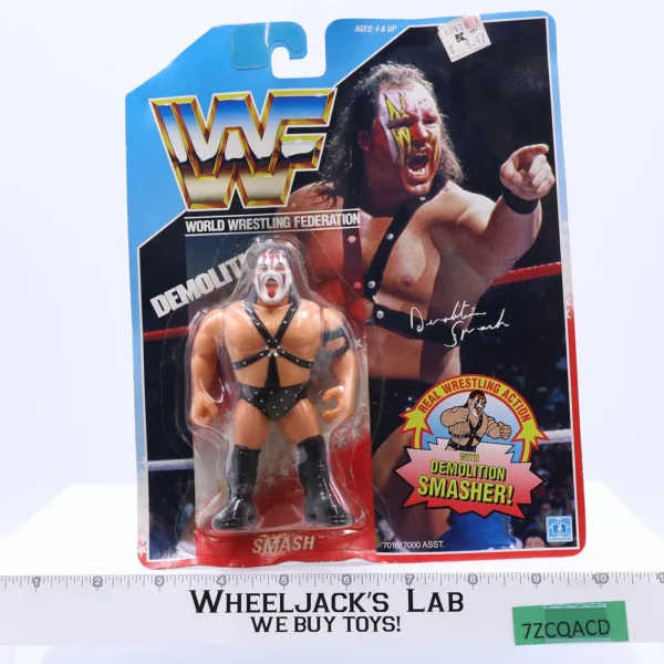Demolition Smash Series 1 WWF Wrestling 1990 Hasbro Action Figure NEW ...