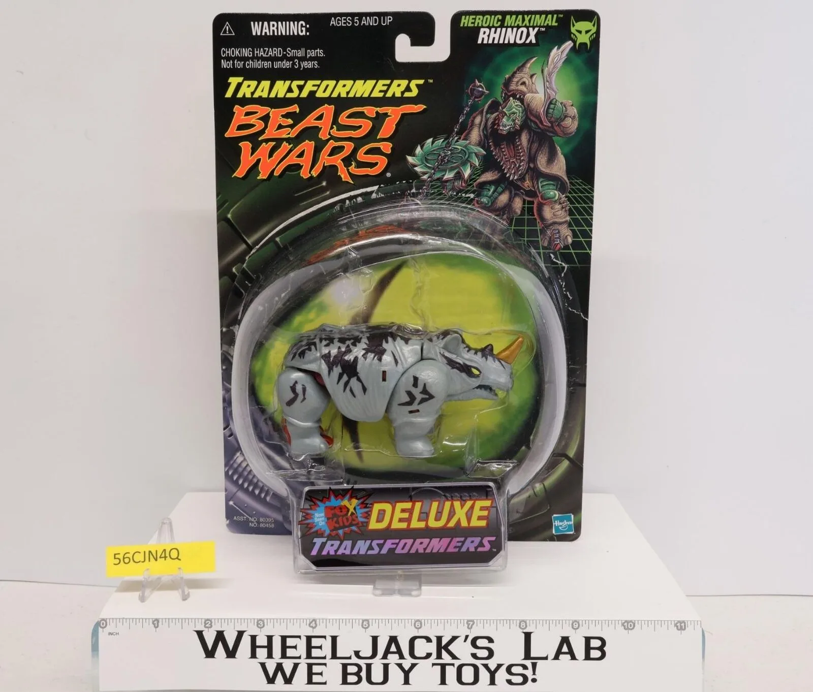 Rhinox 100% Complete Deluxe Transformers Beast Wars Fox Kids 1999 ...