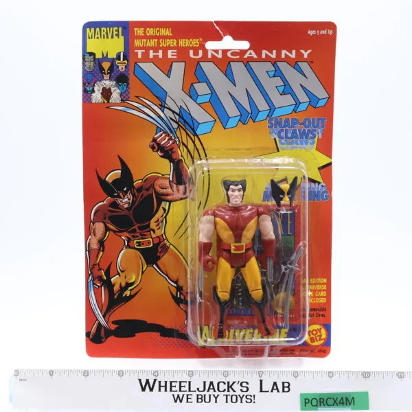 Wolverine Snap Out Claws Mask Ring The Uncanny X-Men 1991 Toy Biz MOSC ...