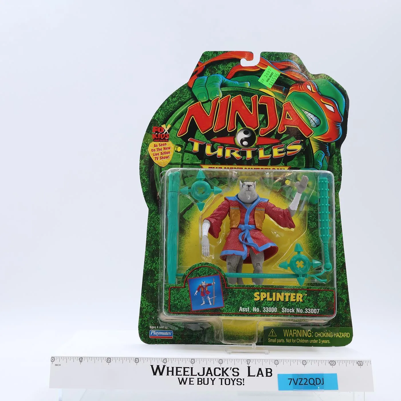 Splinter Teenage Mutant Ninja Turtles TMNT Next Mutation 1997 Playmates ...
