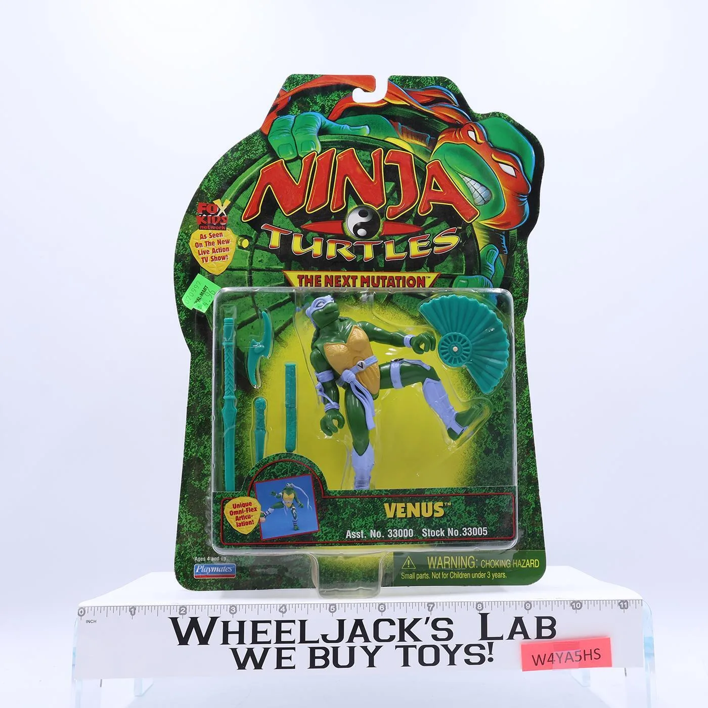 Venus Teenage Mutant Ninja Turtles TMNT Next Mutation 1997 Playmates ...