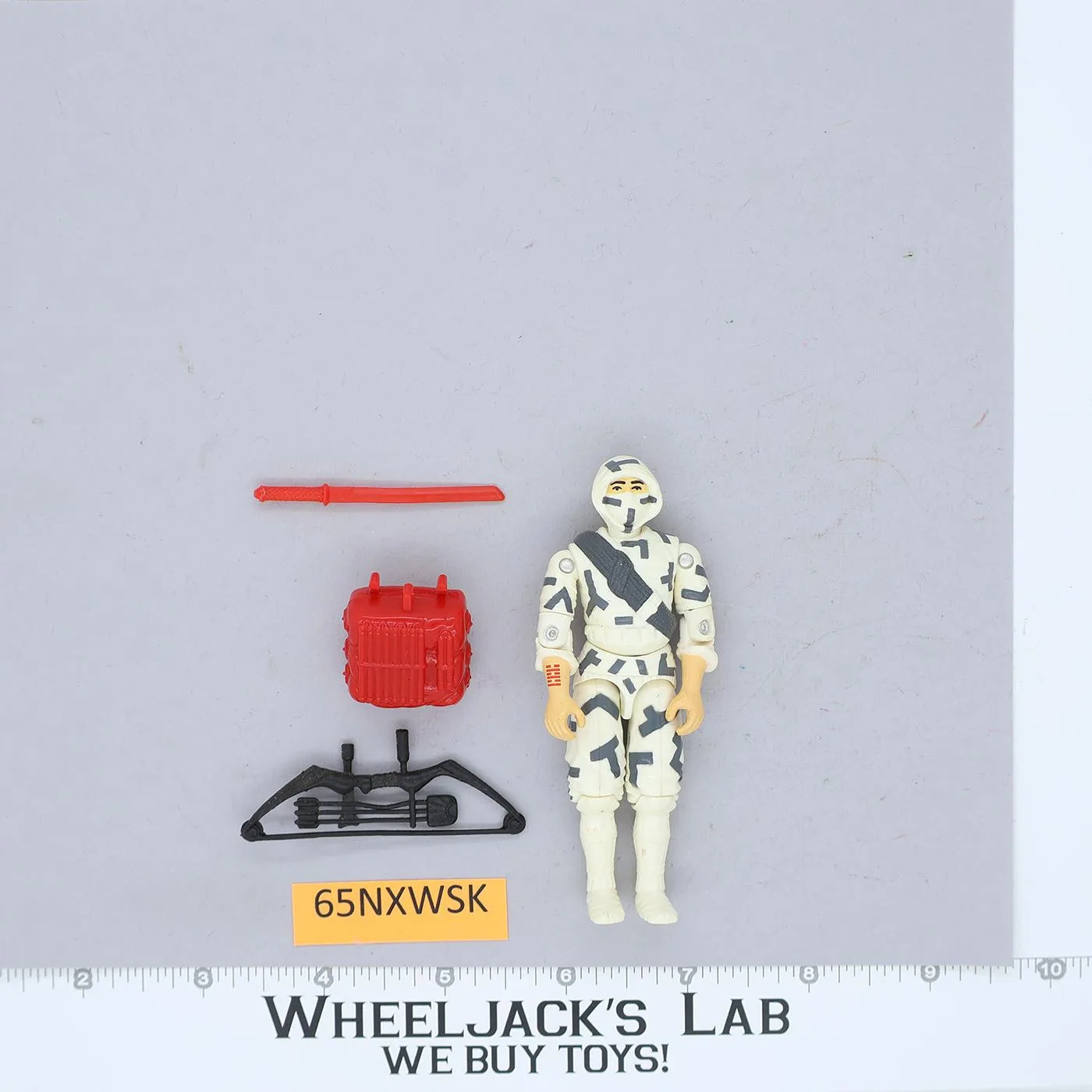 Storm Shadow V2 100% Complete G.I. Joe 1988 Hasbro Vintage Action ...