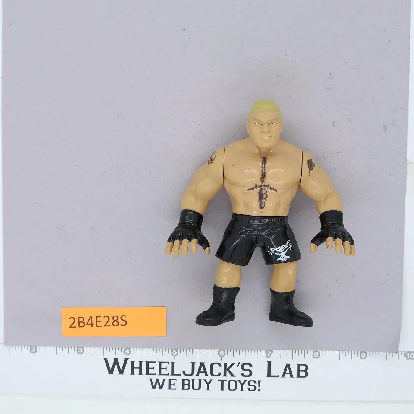 Brock Lesnar WWE Retro 2016 Series 1 Mattel Wrestling Figure 4.5" - Wheeljack's Lab