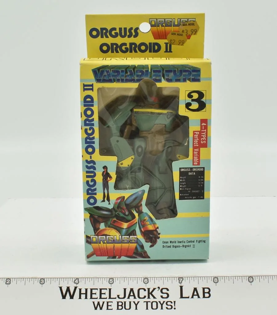 Orguss Orgroid Variable Type II 3 NIB NEW Super Dimension Century 1984 ...