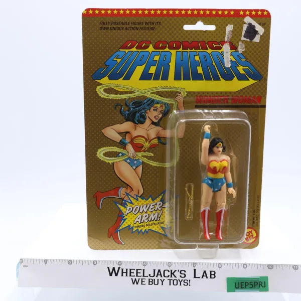 Wonder Woman Power Arm Super Heroes DC Comics 1989 Vintage Toybiz MOSC ...