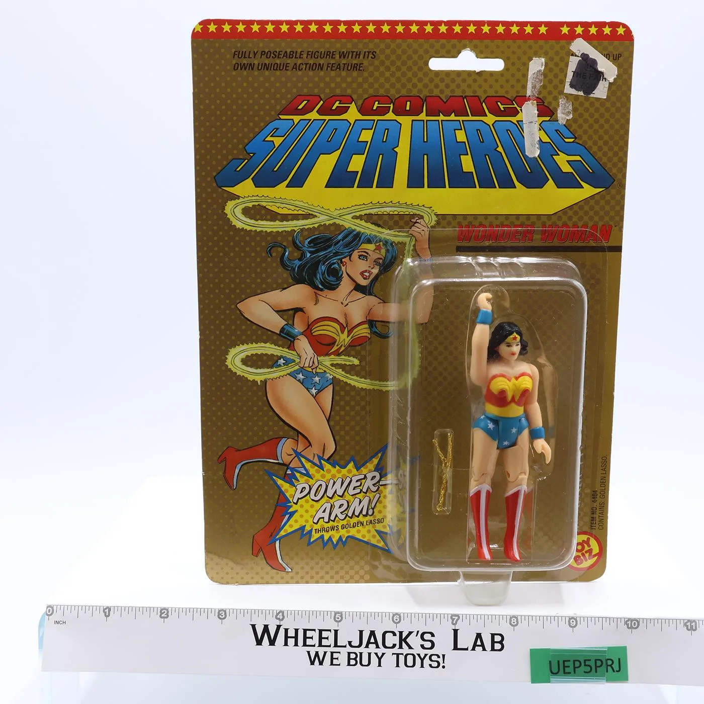 Wonder Woman Power Arm Super Heroes DC Comics 1989 Vintage Toybiz MOSC ...