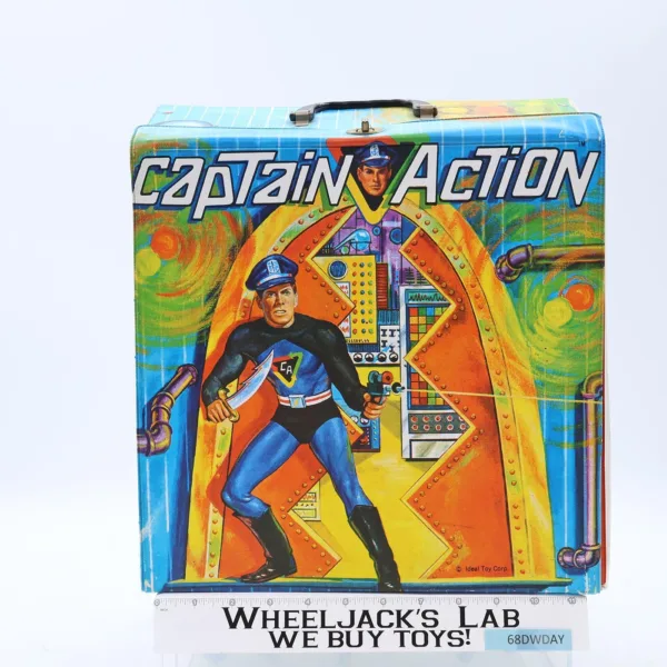 Captain Action Headquarters Secret Chamber Carrying Case 1967 Ideal ...
