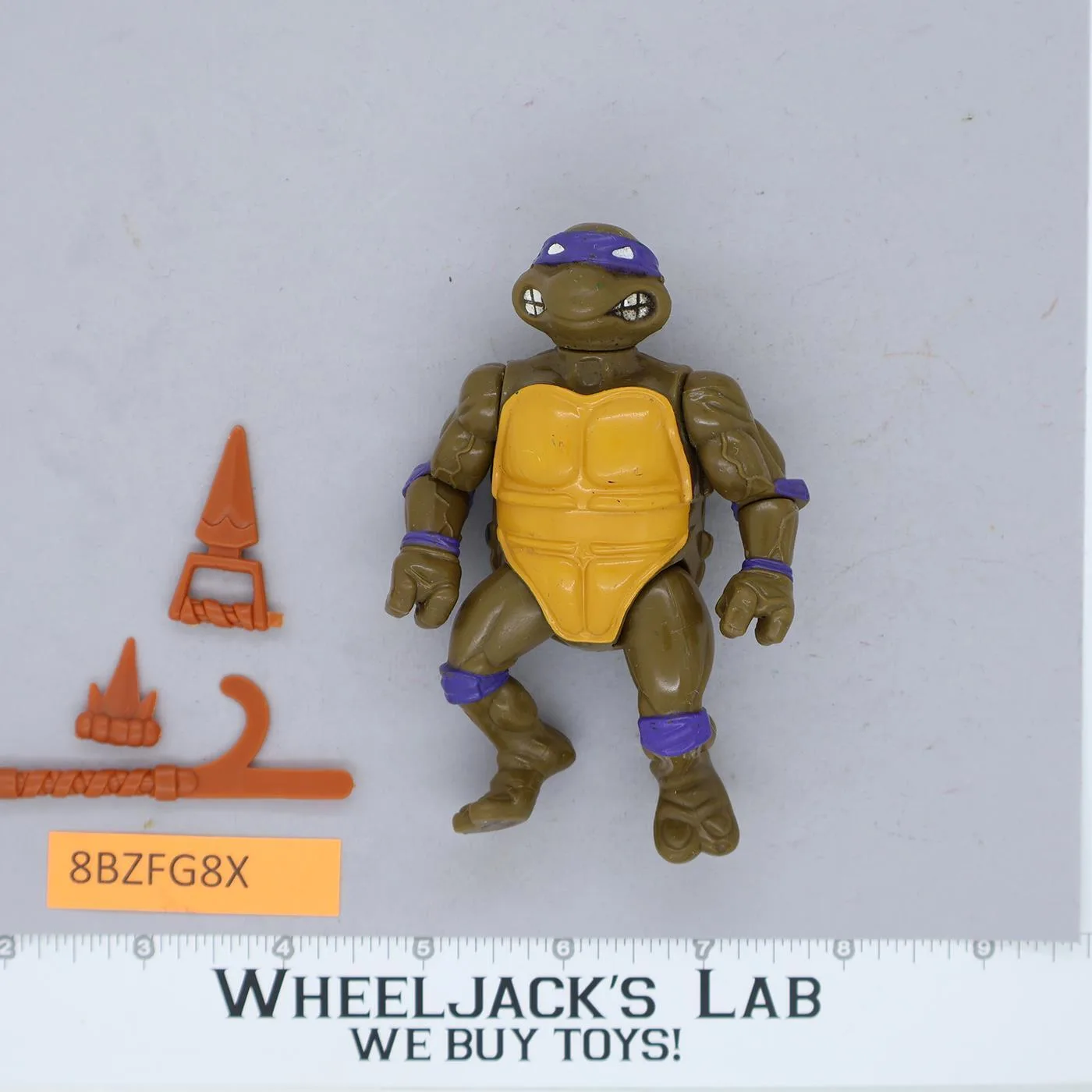 Donatello HARD HEAD Teenage Mutant Ninja Turtles TMNT 1988 Playmates ...