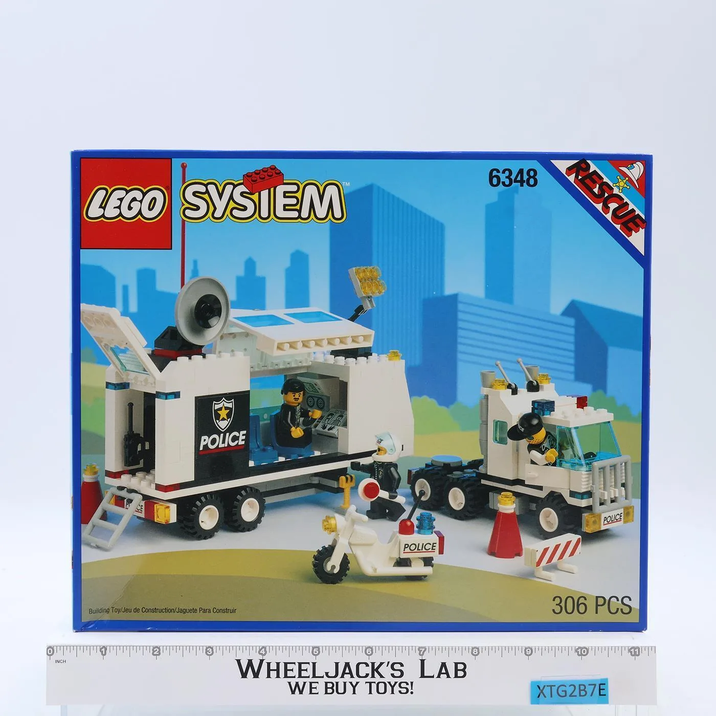 LEGO #6348 Surveillance Squad Rescue Police Town 1994 NEW MISB SEALED ...