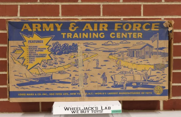 #4145 Army & Air Force Training Center Tin Litho 1950s Marx Vintage ...