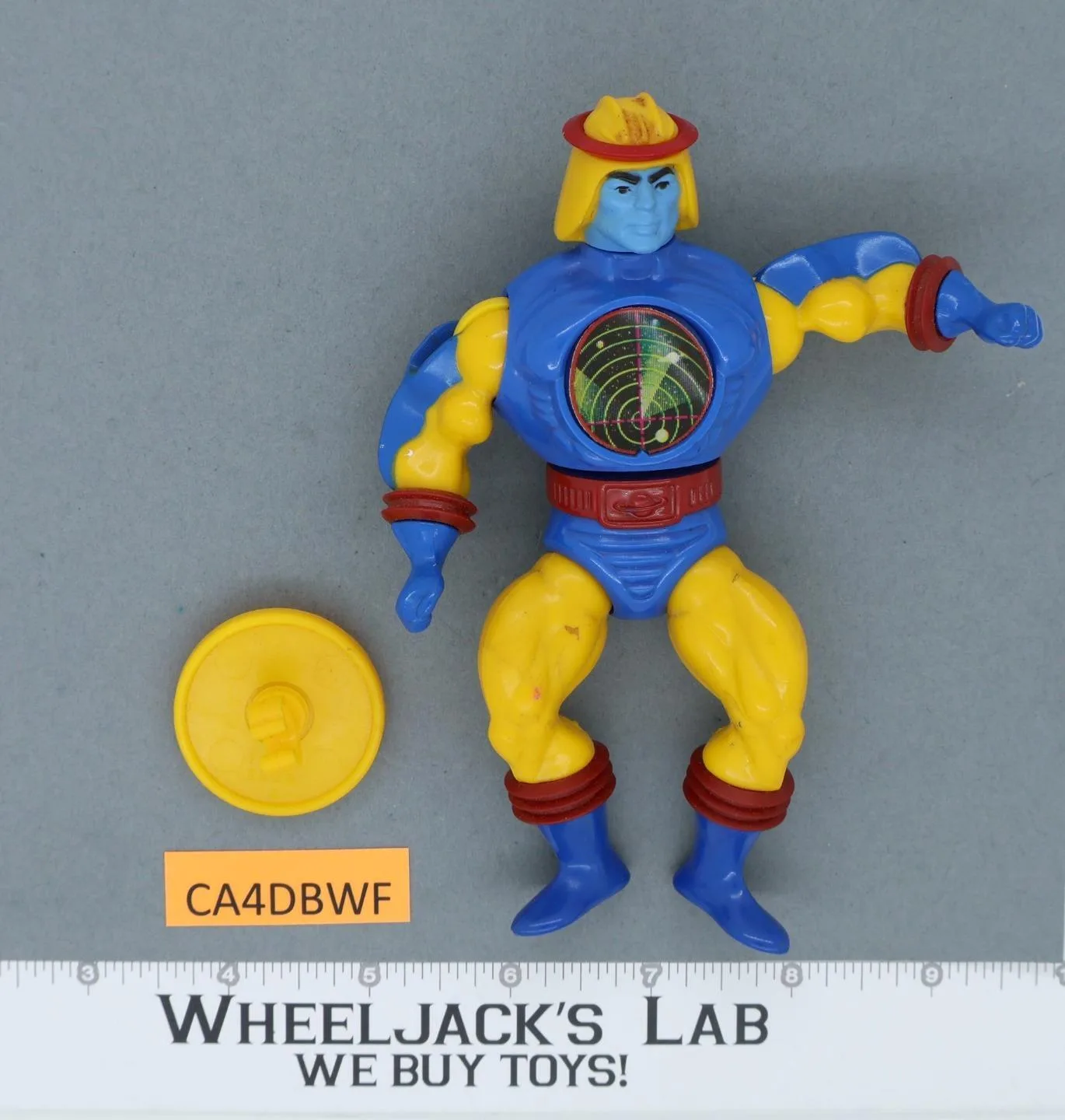 Sy-Klone 100% Complete He-Man Masters Of The Universe MOTU Mattel 1984 - Wheeljack's Lab