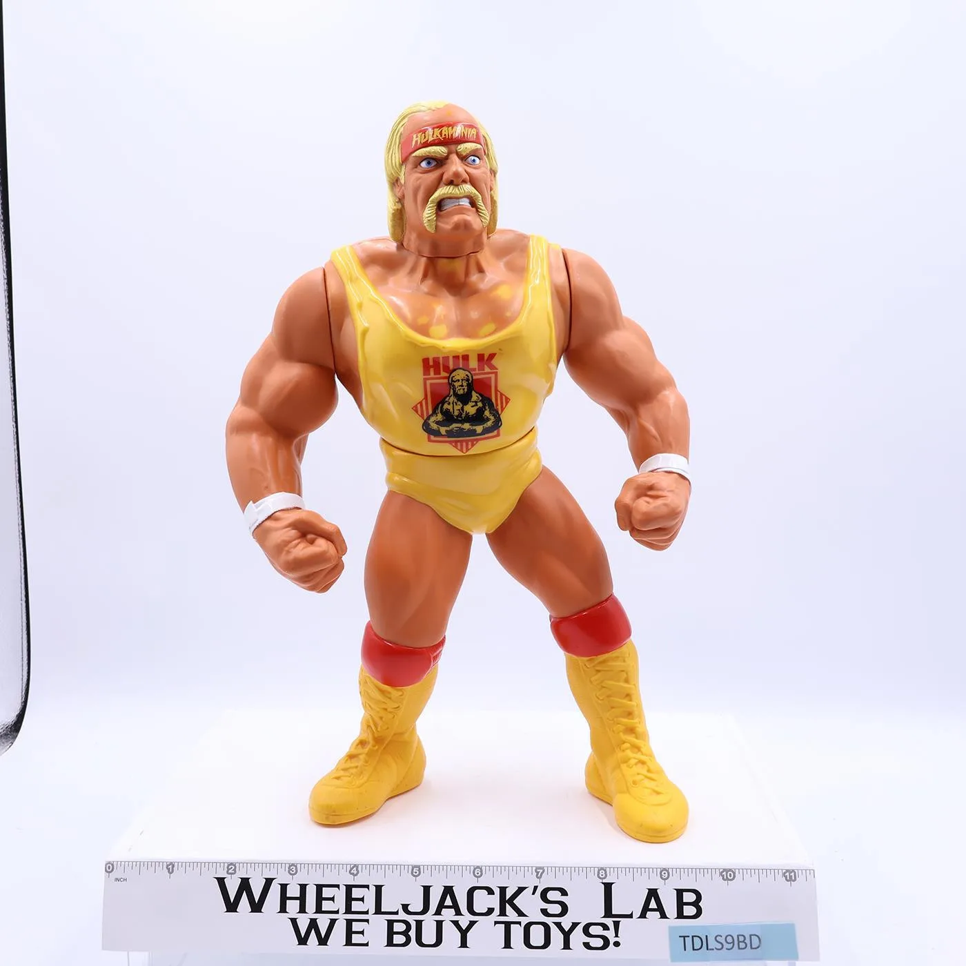 Talking Hulk HoganWWF Wrestling 1990 Hasbro Vintage 12" Figure WORKS ...