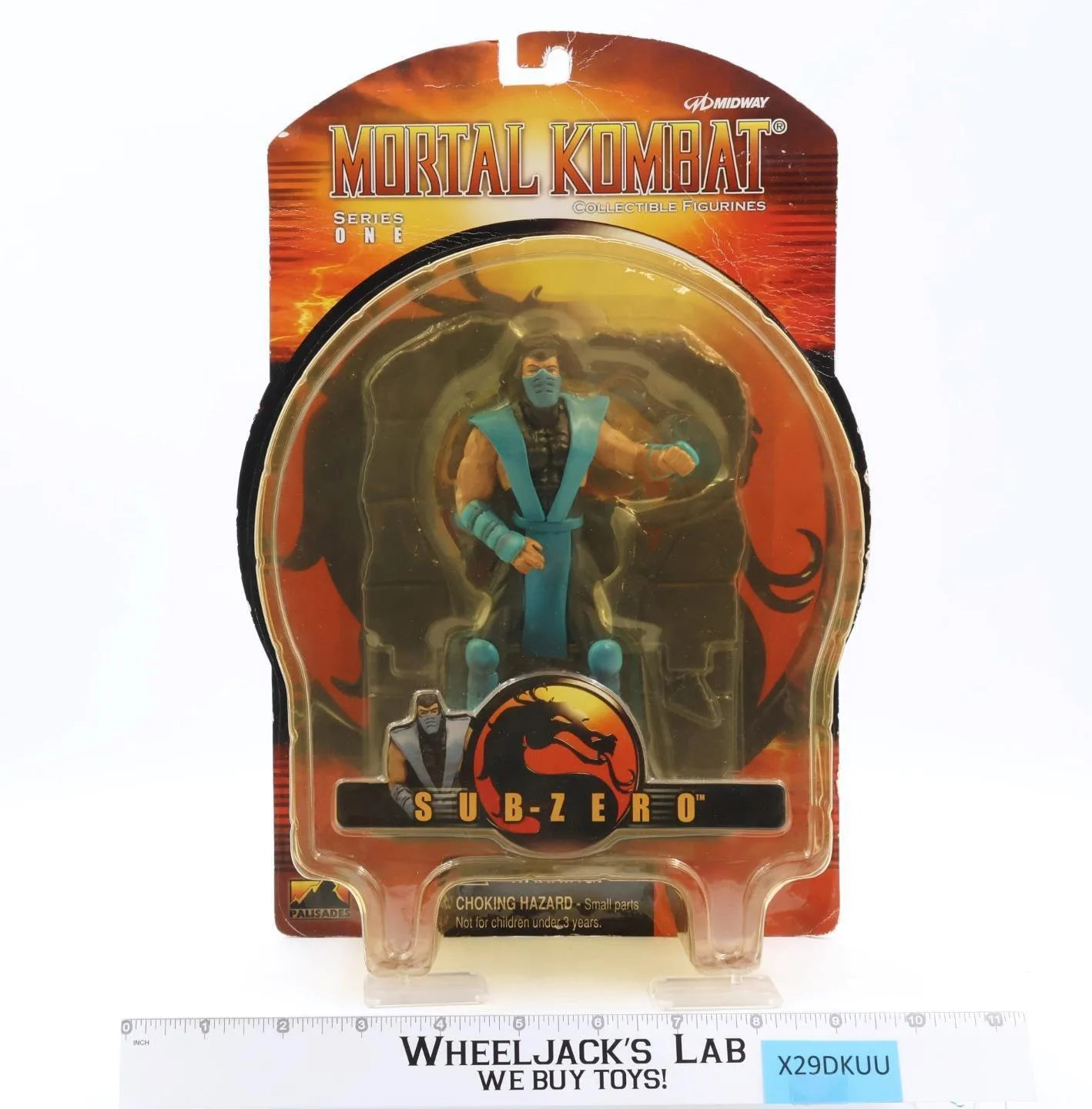Sub-Zero Mortal Kombat Series 1 2000 Midway Palisades Action Figure NEW ...