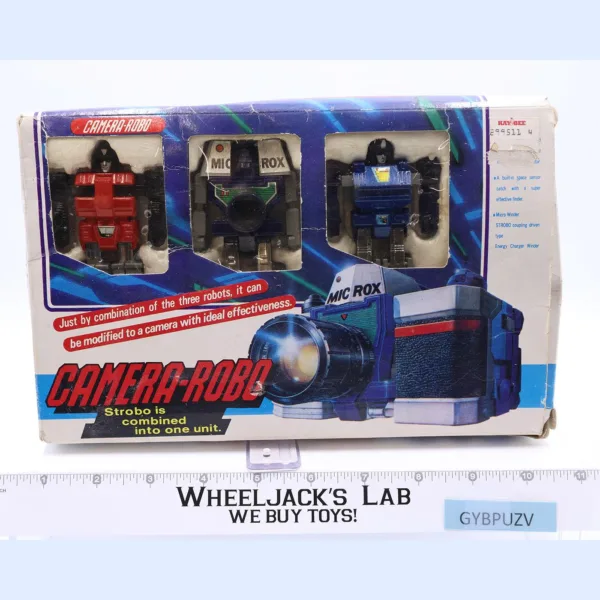 Microx Strobo Camera Robo Diaclone Micro Change Vintage Taiwan Action ...