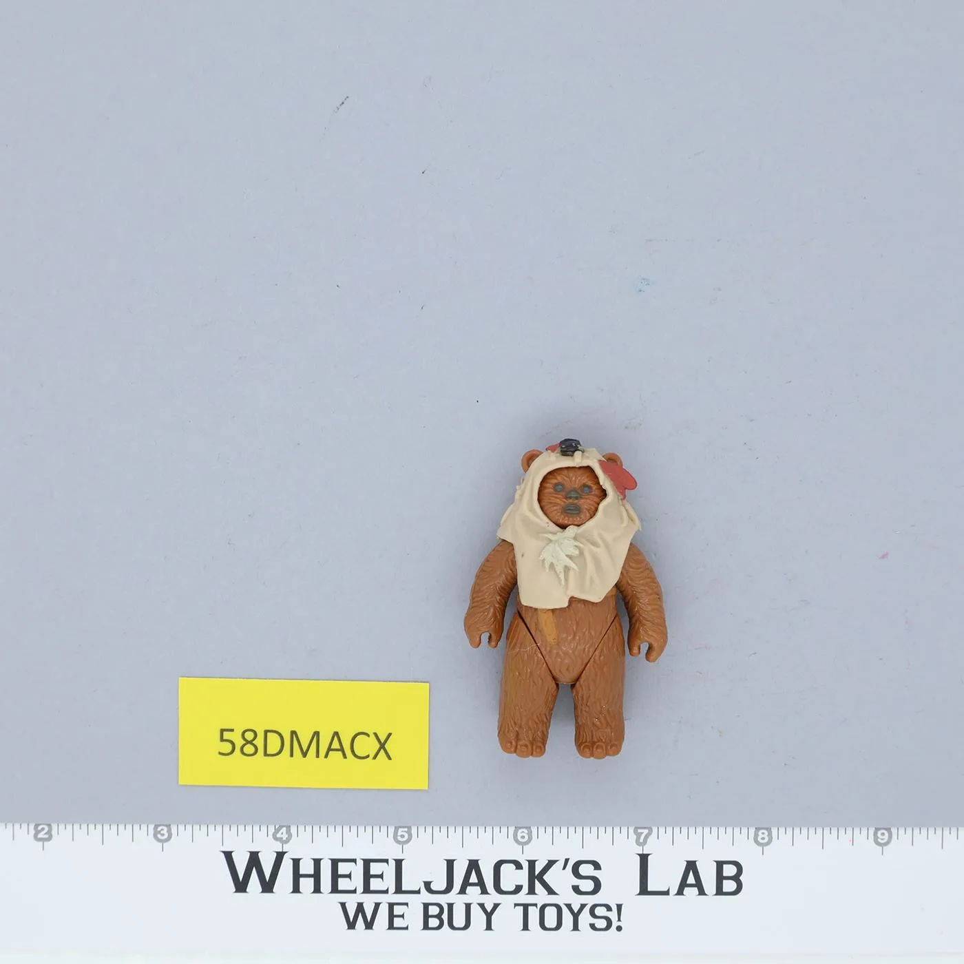 Paploo Ewok Star Wars ROTJ 1985 Vintage Kenner Action Figure NO REPRO - Wheeljack's Lab