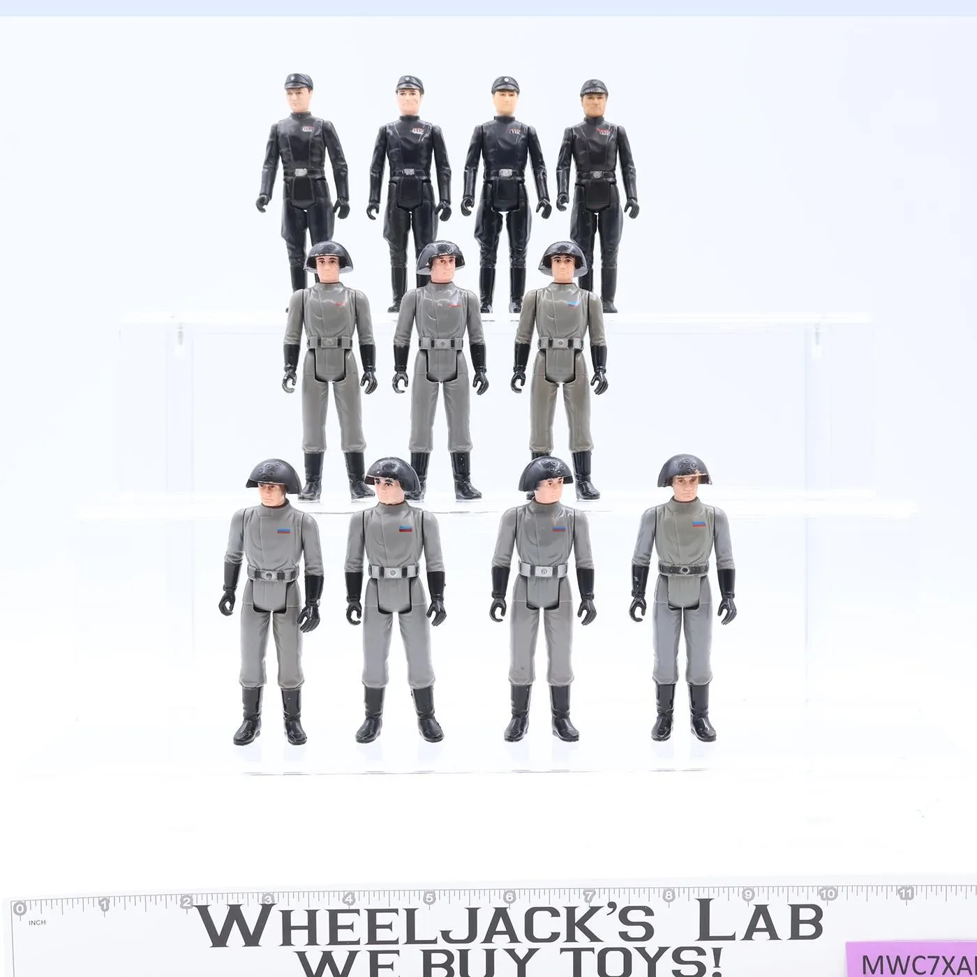 Lot of 11 Star Wars Imperial & Death Star Commanders 1970s-80s Kenner ...