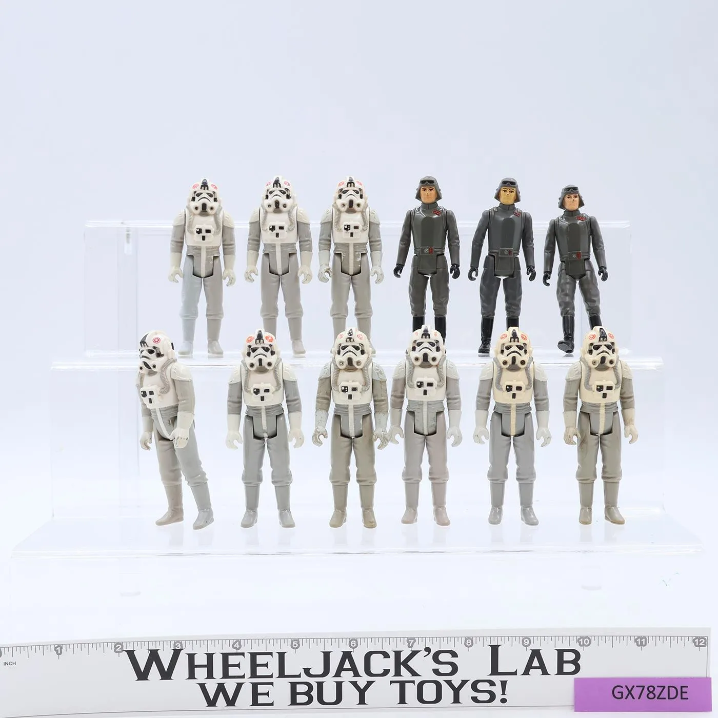 Lot of 12 Star Wars AT-AT Commanders & Drivers 1980s Kenner Action ...