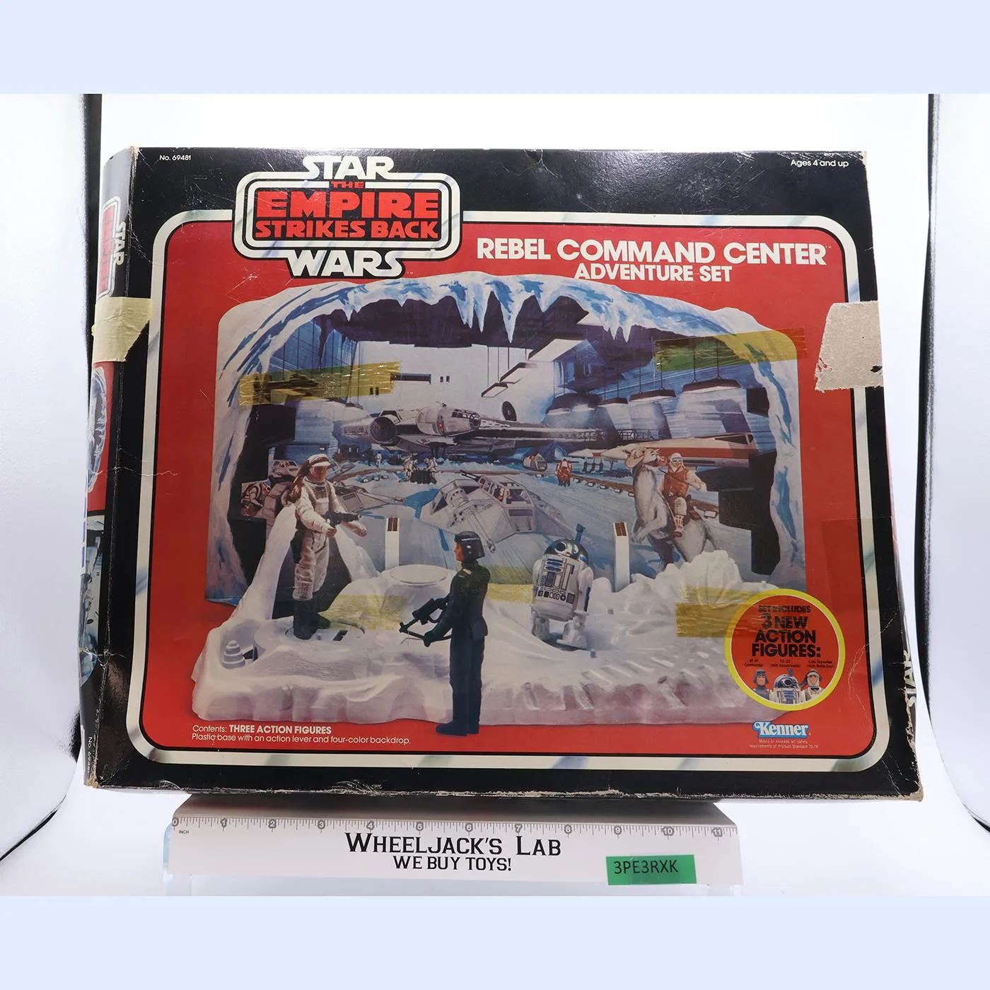 Rebel Command Center Adventure Playset Complete W/Box Star Wars ESB ...